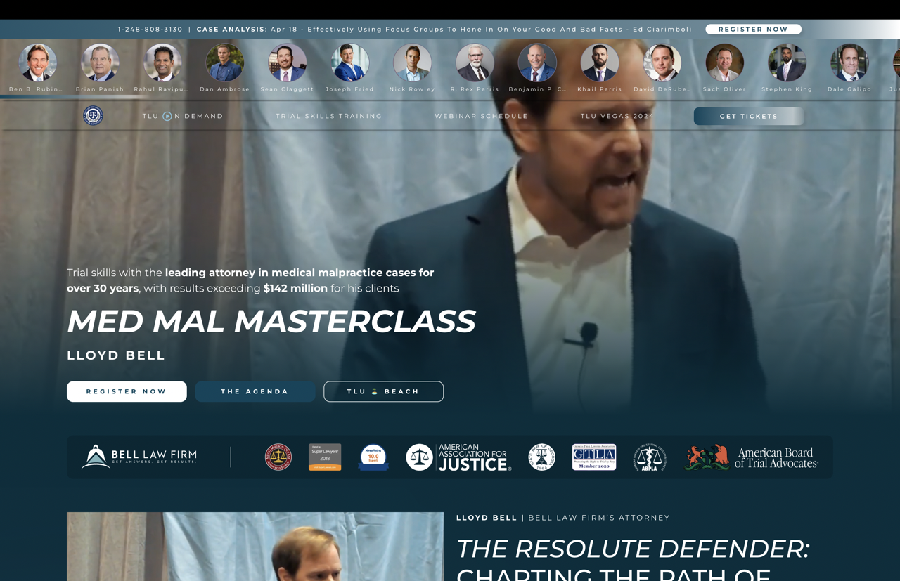 Lloyd Bell Masterclass